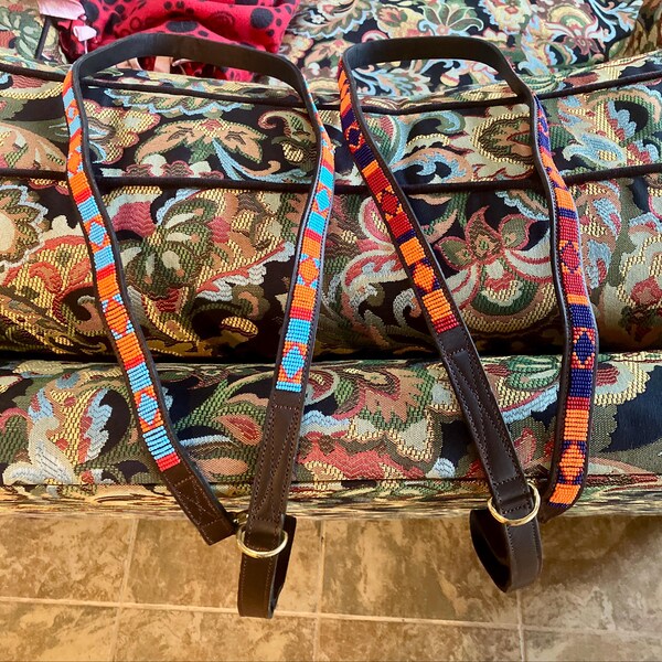 Custom Leather Camera Strap,beaded Camera Strap,dslr Strap, Nikon ...