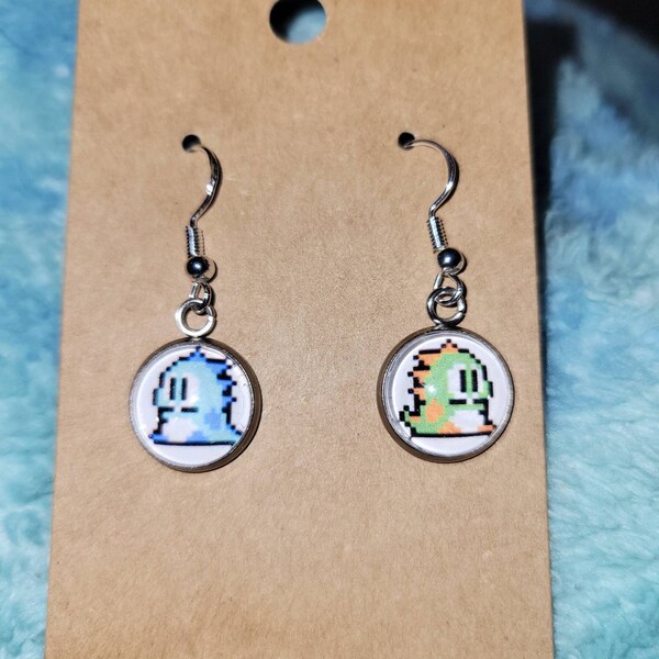 Nintendo Inspired Mismatched Super Mario 2 Potion Earrings--4 Styles ...