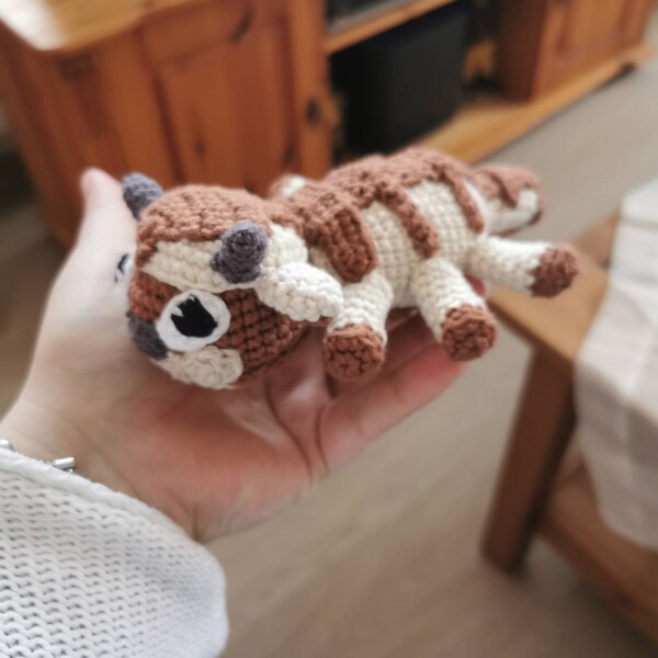 Appa Crochet Pattern ~ PDF Avatar the Last Airbender Amigurumi Pattern ...