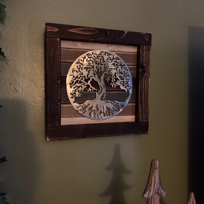 Sunflower Wood and Metal Sign/ Weathered Wood / Mothers Day / - Etsy