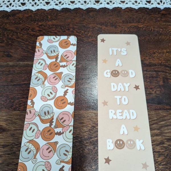 Retro Happy Collection - Handmade Bookmarks, Available as Set or ...