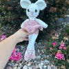 Crochet Brie Mouse & Mermaid Tail Pattern: Plush Ballet Toy (PDF ...