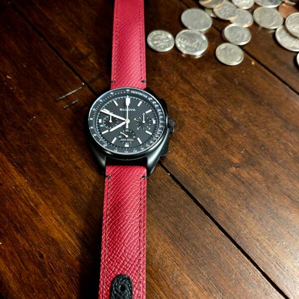 Sierra Blue Swift Rally Strap for Moonswatch Neptune - Etsy