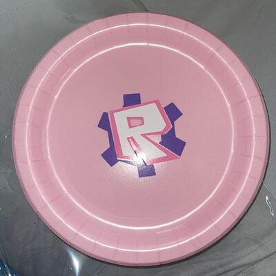 7 Roblox Paper Plates / Roblox Birthday Party / Roblox Decoration ...