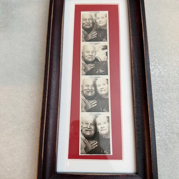 Picture Frame for 2x6" or 2x8" PHOTO BOOTH STRIP in Foxy Cove Style and ...