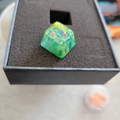 Keycap Koi Fish, Artisan Keycap, Backspace Keycap Profile Cherry and ...