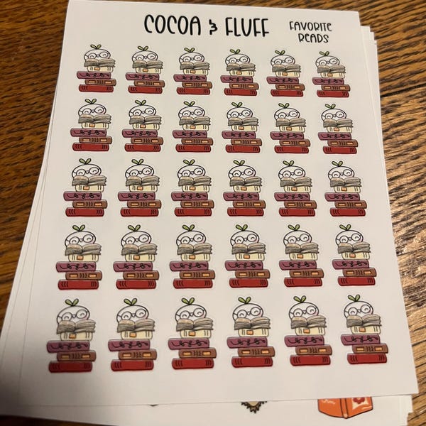 Doom Doom Doom & Waffles Planner Stickers, Hobonichi Cousin Sticker Kit ...