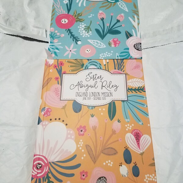 Custom Mission Map Journal, Personalized Name Notebook, Missionary ...