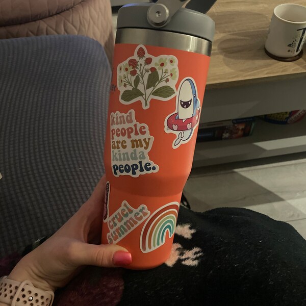 100pcs VSCO Cute Aesthetic Preppy Stickers for Laptop Luggage Decal ...