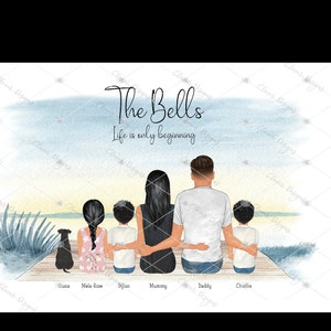 Personalised Family Print Home Gift Family Prints - Etsy
