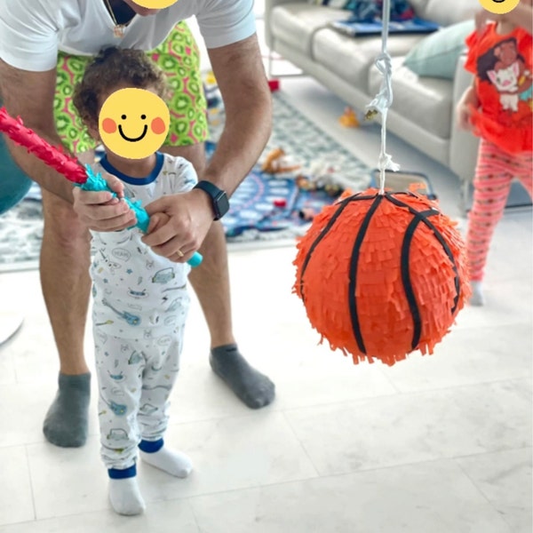 BASKETBALL 3D PINATA - Etsy