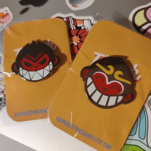 LMK: Sun Wukong and Macaque Logo Enamel Pin - Etsy