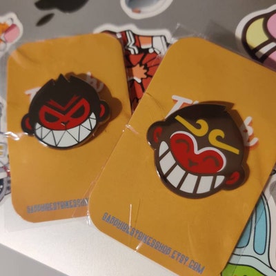 LMK: Sun Wukong and Macaque Logo Enamel Pin - Etsy