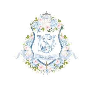 Custom Wedding Crest Custom Crest Wedding Crest Wedding Logo ...