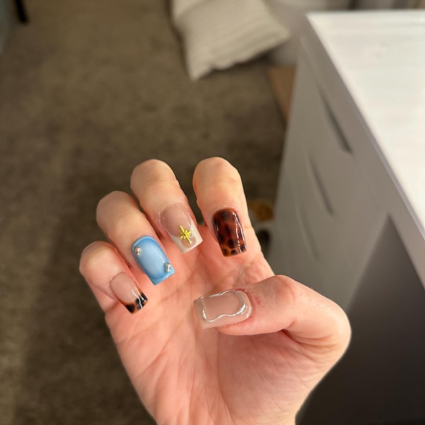 Long Nails Keyboard Cover Silicone Raised Keycaps for Quiet, Easy ...