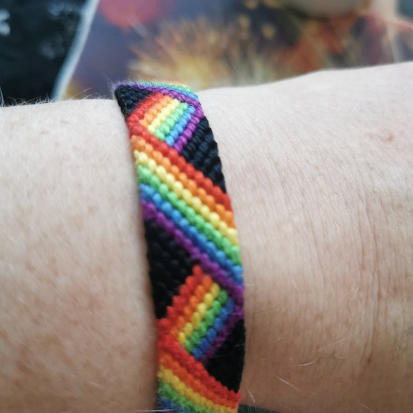 Native American Braided Bracelet Friendship Bracelet Knotted Wrist Band ...