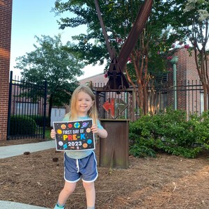 First Day of Elementary School Sign INSTANT DOWNLOAD Photo - Etsy
