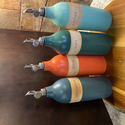 Custom Order/made to Order Customizable Oil Bottles Stoneware Oil ...