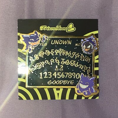 Gengar Ouija Board Enamel Pin - Etsy