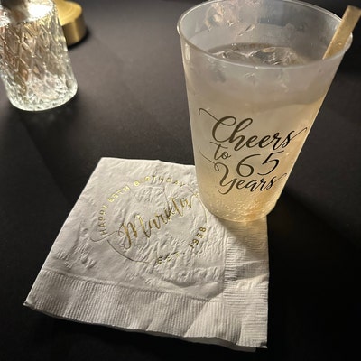 Custom Sip and See Cups, Blue Baby Shower Cups, 1st Birthday Party ...