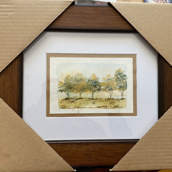 Watercolor Original Art. Springing Forth. Watercolor and Mixed Media ...