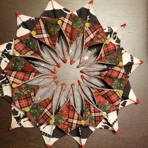 16 Plate Dresden Fan Quilt Block Pattern - Etsy