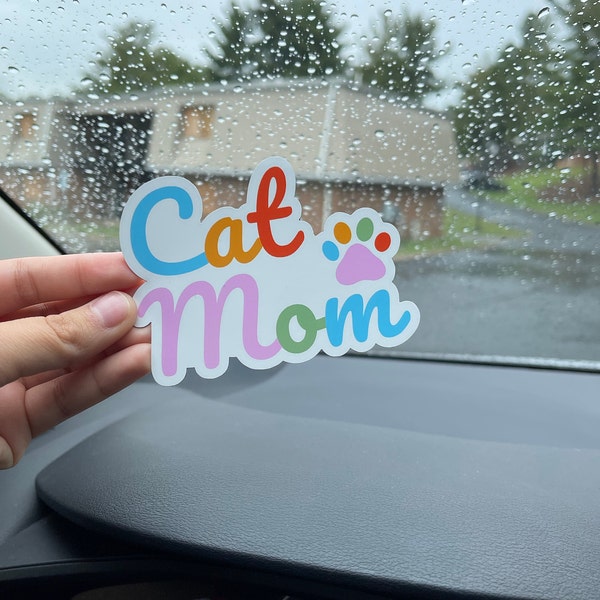 MAGNET Cat Mom Fridge Magnet, Car Magnet, Decorative Magnet, Bulletin ...