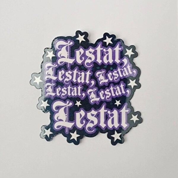 The Vampire Lestat Logo Sticker (interviewwiththevampire) - Etsy
