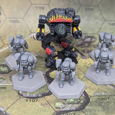 Sojourner Alternate Battletech Mechwarrior Miniature WITH - Etsy