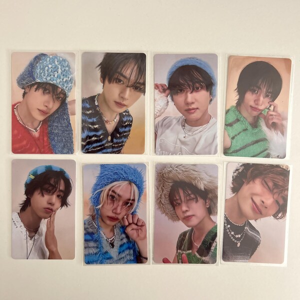 Stray Kids SKZ ATE Photocards 6 Versions - Etsy