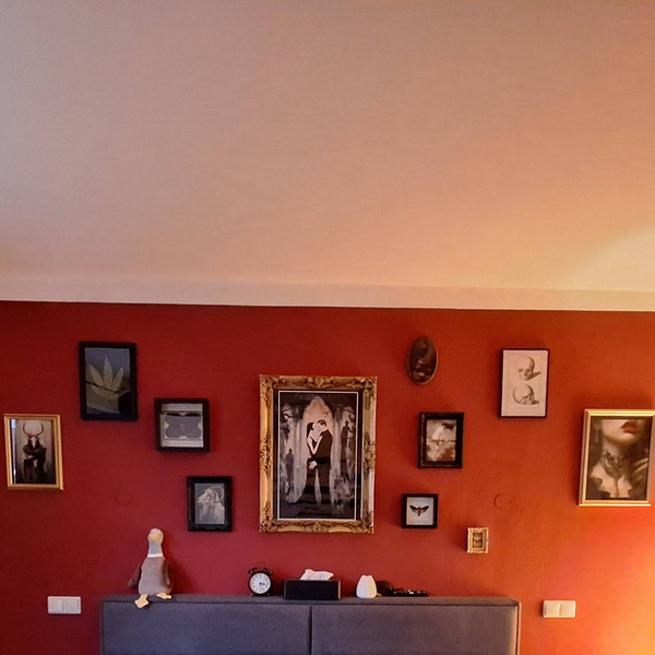 Druid in the Dark Forest: Vintage Poster, Dark Arts, Gothic Occult ...