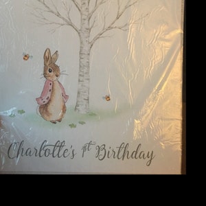 Peter Rabbit Fingerprint Guest Book Peter Rabbit Baby Shower ...