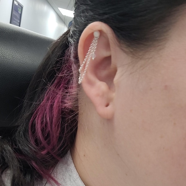 Hidden Helix Chain Sun, Hidden Helix Chain, Helix Piercing Chain Gold ...