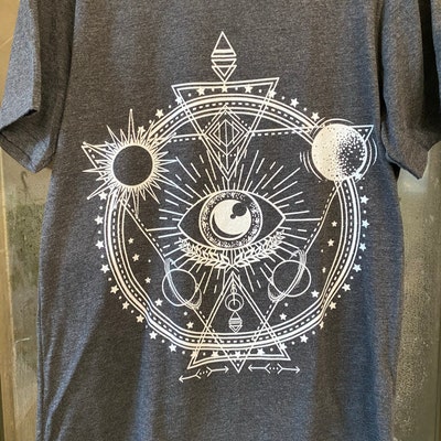 All Seeing Eye Mystic Blackcraft Occult Esoteric Alchemy Dark Magic ...