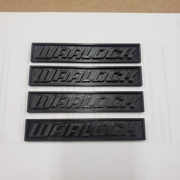 Ram 1500 Warlock Badge - Etsy Canada