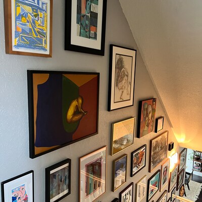 Original Artwork Abstract Painting untitled by Matt Makela Mixed Media ...