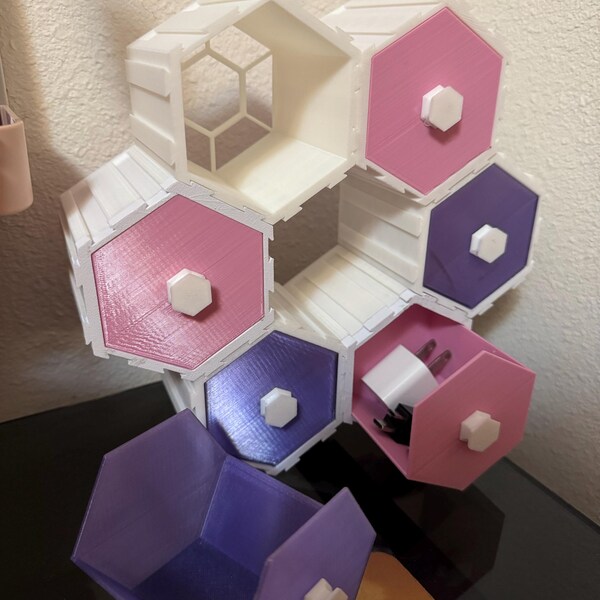 Modular Hexagonal Storage Drawers - Etsy