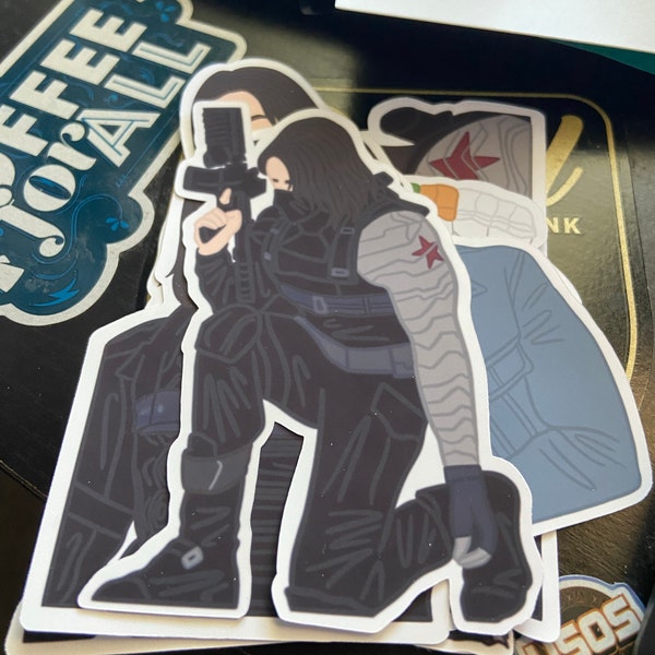 The Winter Solider Sticker Pack - Etsy