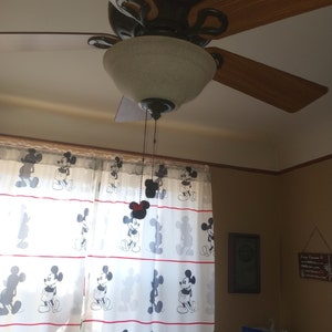 Mickey Mouse Ceiling Fan Pull Disney Bedroom Disney Home Decor - Etsy