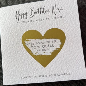 Hen Party Reveal Card, Scratch Surprise Card, Hen Party Card, Hen Do ...