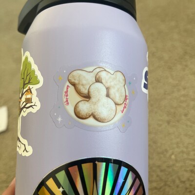 Disney Beignets Transparent Sticker/ Pixie Dust Food Snacks Hidden ...