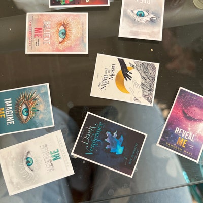 Waterproof Hand-cut Custom Book Cover Vinyl Matte Stickers for Book ...