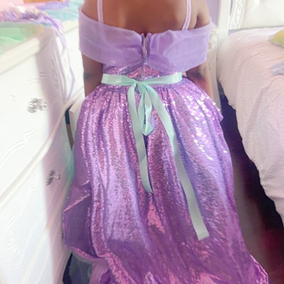 Little Mermaid Dress Enchanting Purple Mermaid Costume for - Etsy