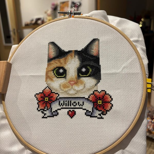 Mini Christmas Characters. Set of 21 Tiny Christmas Cross Stitch ...