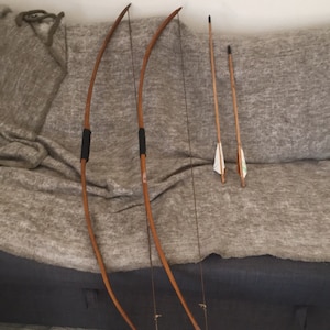 OSAGE BOW 46 to 57 Traditional Osage Orange of YOUR Choice arrows ...