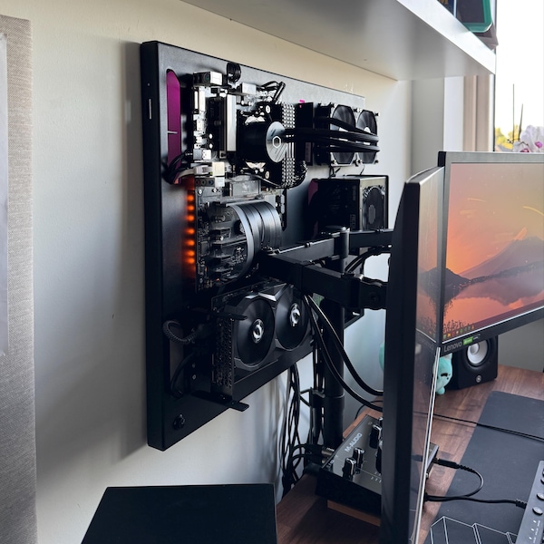 Micro ATX, Open Air Computer Case, - Etsy