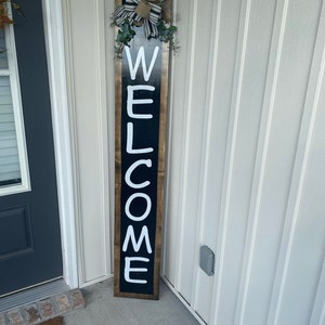 Welcome Sign, Welcome Front Door, Welcome Vinyl Decal, Welcome Sticker ...