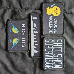 Killdozer Tread on Those Who Tread on You Gadsden Flag Meme 2x3 Removable Morale Patch With Hook ...