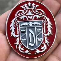 Dracula Crest Pin - Etsy