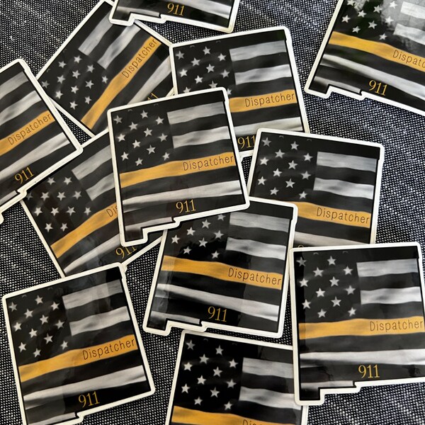 Dispatch Sticker, Dispatcher Sticker, Mini Stickers, Thing Gold Line ...